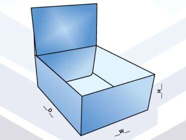 CUSTOM DISPLAY BOX TEMPLATE - Custom Package Boxes | Custom Boxes