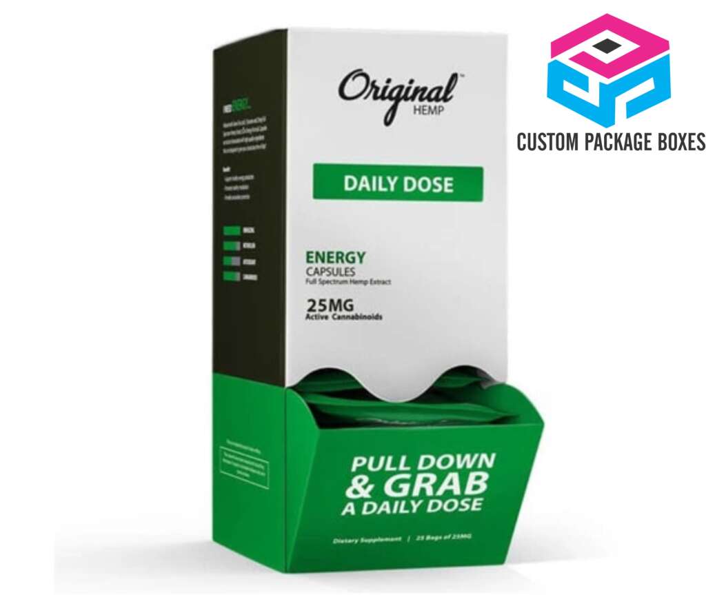 Custom CBD Capsule Boxes | Durable CBD Capsule Packaging