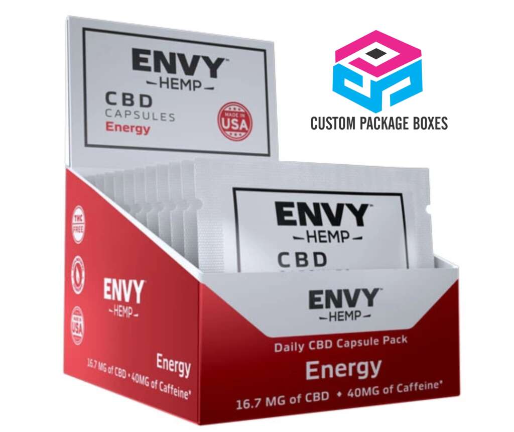 Custom CBD Capsule Boxes | Durable CBD Capsule Packaging