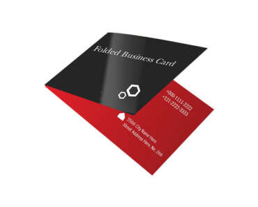 CUSTOM FOLDED BUSINESS CARDS - Custom Package Boxes