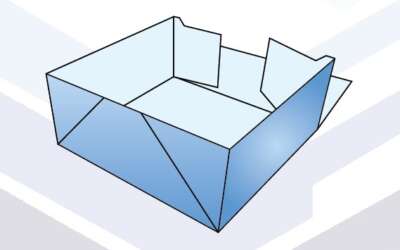 CUSTOM FOUR CORNER TRAY BOX TEMPLATE - Custom Package Boxes |Custom Boxes