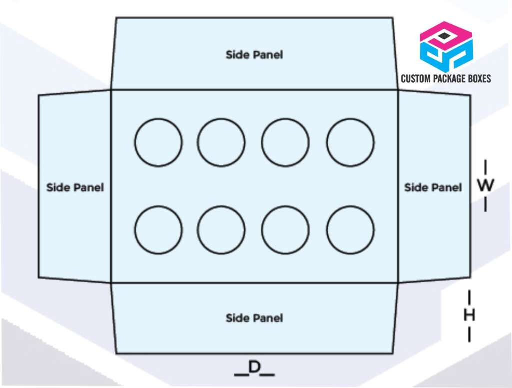 Punch Partition Inserts Template | Custom Package Boxes